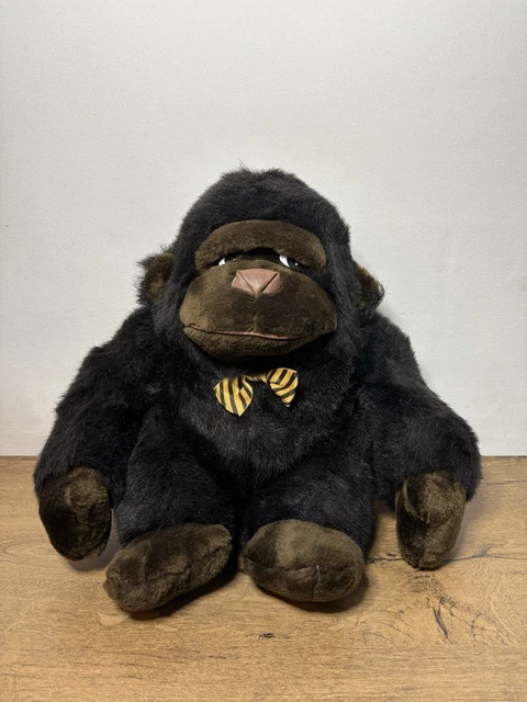 VINTAGE SIDE EYE Gorilla Plush Wearing Bow Tie Soft Toy £31.89 ...