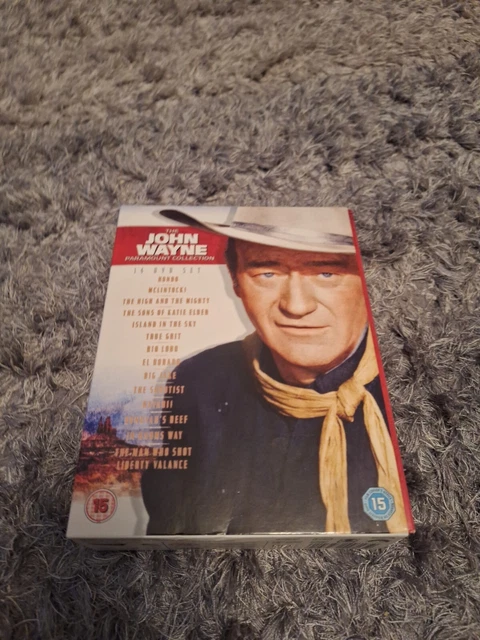 THE JOHN WAYNE Paramount Collection (DVD, 2009) 14 discs. region 2 £0. ...