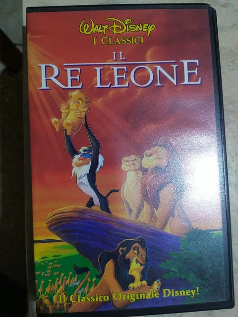 VIDEOCASSETTA VHS WALT Disney Cartone Animati "Re Leone " EUR 2,99 ...