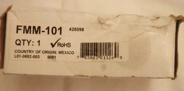 NOTIFIER ADDRESSABLE Mini Monitor Module FIRE ALARM - FMM-101A $49.99 ...