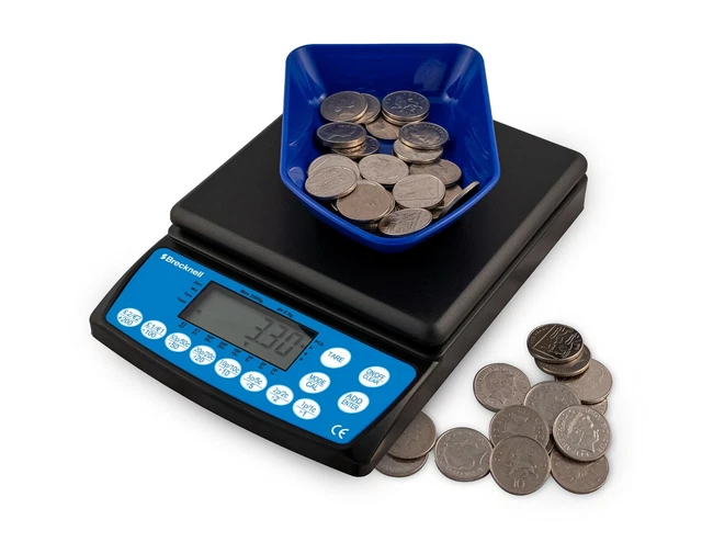 SALTER BRECKNELL CC804 Professional Coin Counting Scale 2kg x 50g ...