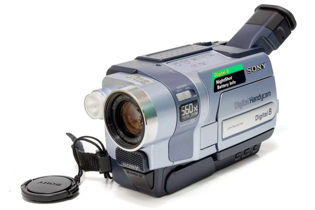 VIDEOCAMERA SONY DIGITAL Handycam DCR-TRV145E 560x 8mm Digital8 ...