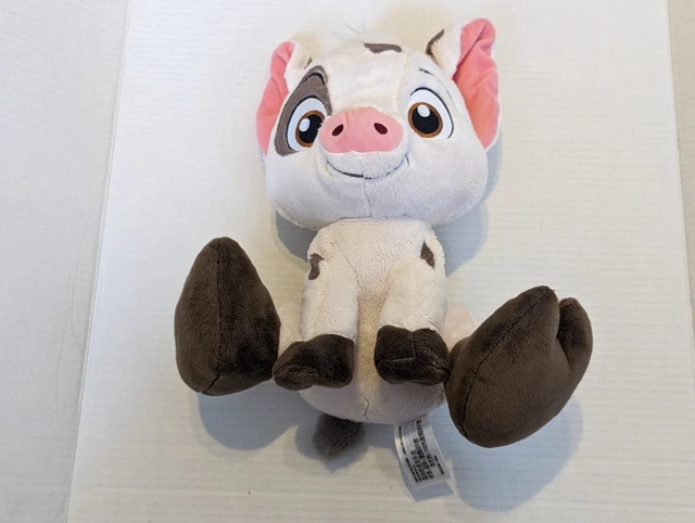 DISNEY MOANA PUA Pig Big Feet Plush Parks Exclusive Stuffed 11" Pink ...