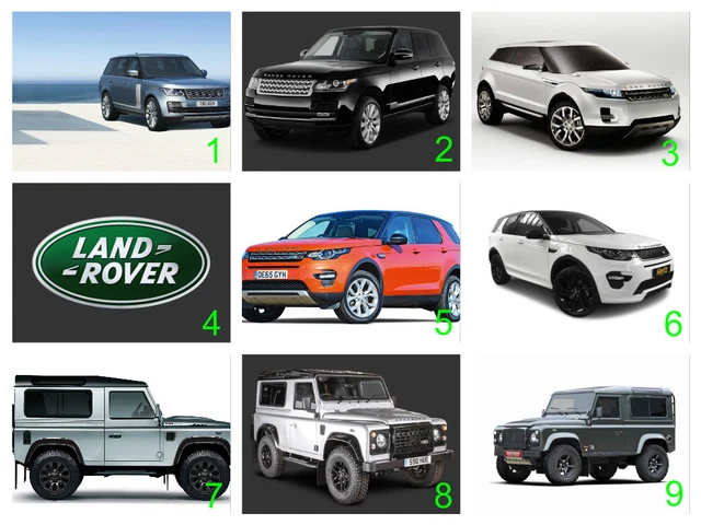 PERSONALISED EDIBLE LAND Rover Car Cake Topper Icing or Wafer Paper £7. ...