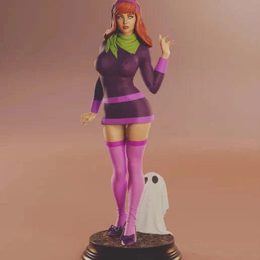 DAPHNE (SCOOBY DOO) - 3D Model Statue Kit - 1:4 scale £68.99 - PicClick UK