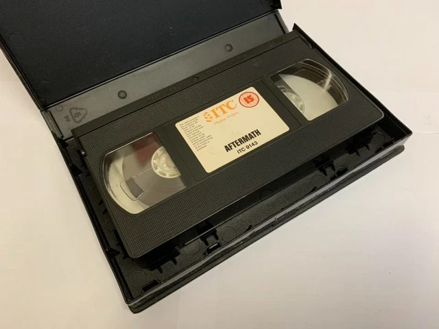 VHS VIDEO ~ Aftermath ~ Richard Chamberlain ~ Large Case Ex-Rental ...