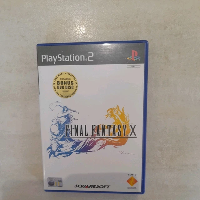 (PS2) FINAL FANTASY X + DVD - Same Day Dispatched - UK PAL £2.79 ...