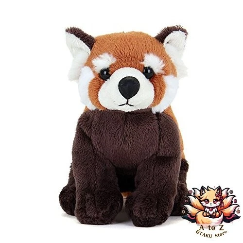 NEW COLORATA RED Panda Plush Toy Sitting Series / Soft to the touch ...