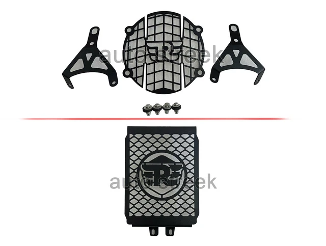 ROYAL ENFIELD GT & Interceptor 650 SS Headlight Grill With Radiator ...