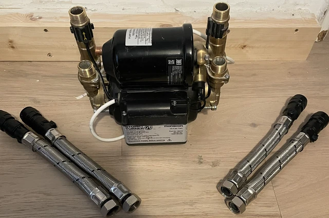 STUART TURNER MONSOON Universal Regenerative Twin Shower Pump 3.0Bar ...