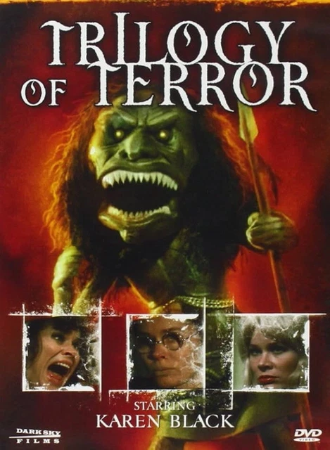 TRILOGY OF TERROR (1975) Karen Black,Robert Burton - Public Domain DVD ...