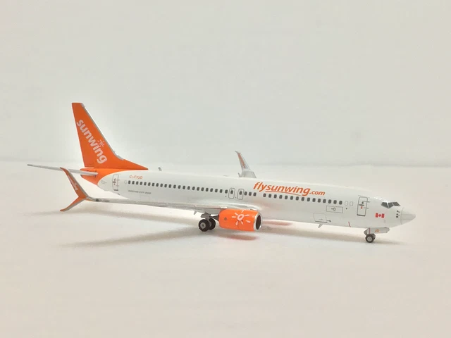 NG MODEL 1:400 sunwing Boeing 737-800 Reg# C-FYJD / MUST READ $109.99 ...