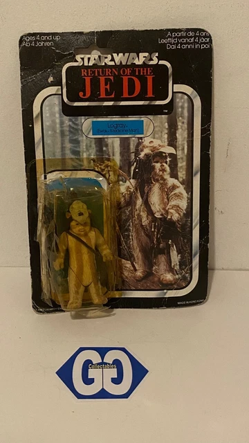 VINTAGE STAR WARS Action Figure RotJ Ewok Logray Unopened 1983 original ...