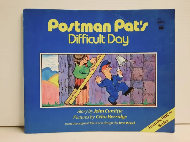 POSTMAN PAT DIFFICULT Day by John Cunliffe 1982 Childrens PB £10.61 ...