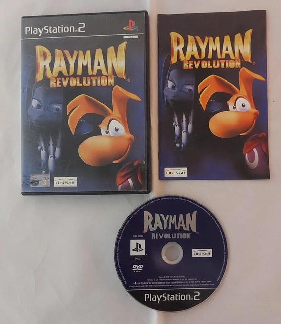 RAYMAN REVOLUTION FOR PAL Playstation 2 Ps2 Game + Box & Manual £4.49 ...