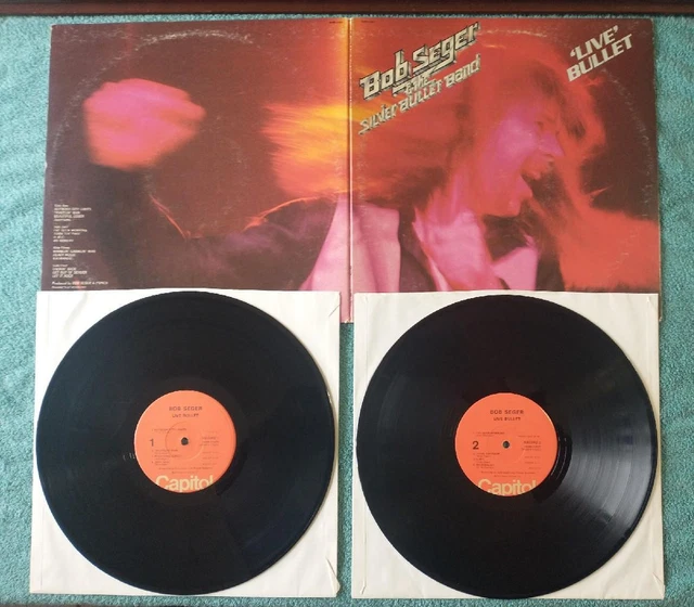 1976 BOB SEGER Live Bullet Vintage Gatefold Double Vinyle Live Lp Skbb ...