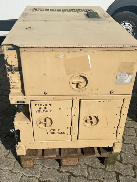 NATO STROMAGGREGAT, BUNDESWEHR, Army, Militär. MEP-802A Für NATO ...