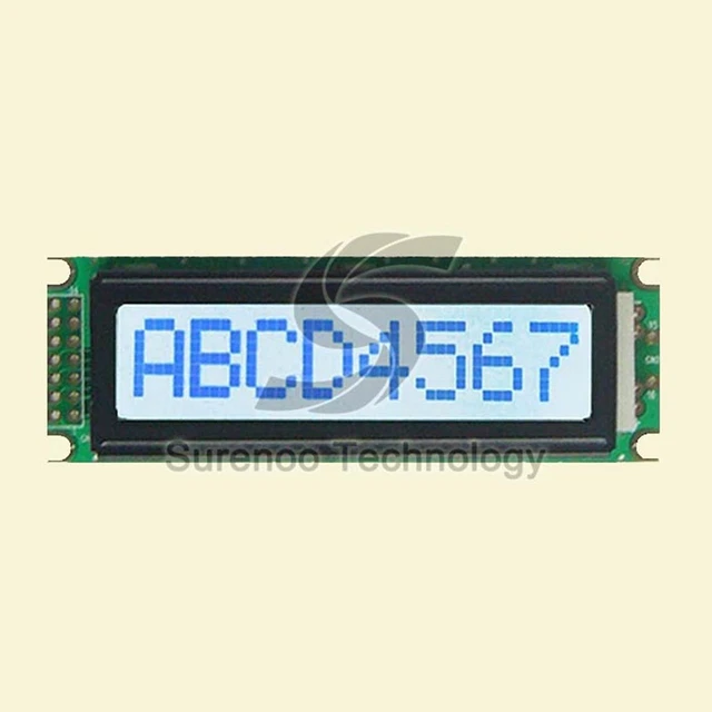 8*1 0801 8X1 Character LCD Module Display Screen LCM STN Gray w/ White ...