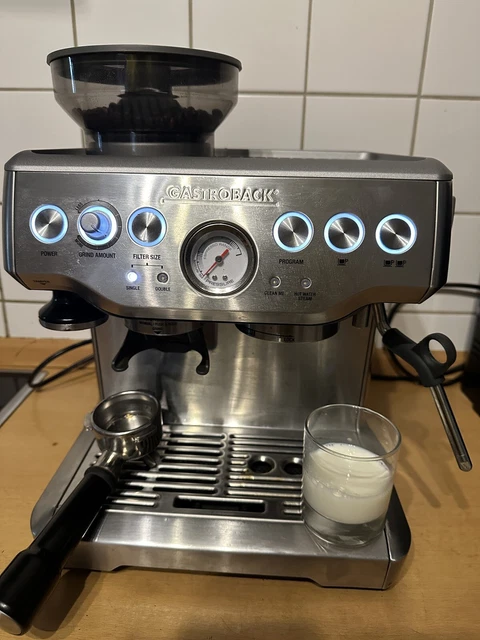 SIEBTRÄGERMASCHINE GASTROBACK 42612 S Espresso Advanced Pro GS EUR 142,00 - PicClick DE