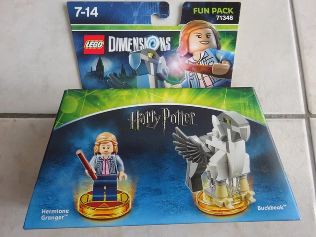 FIGURINE LEGO DIMENSION Harry Potter Hermione (71348) Fun Pack Euro New ...