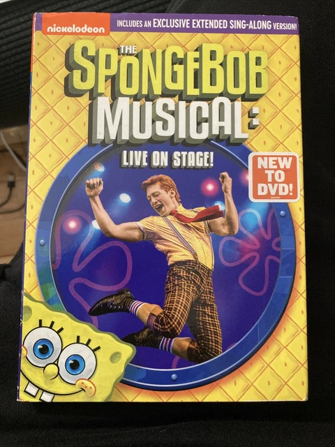 SPONGEBOB SQUAREPANTS: THE SpongeBob Musical: Live on Stage! [New Blu ...