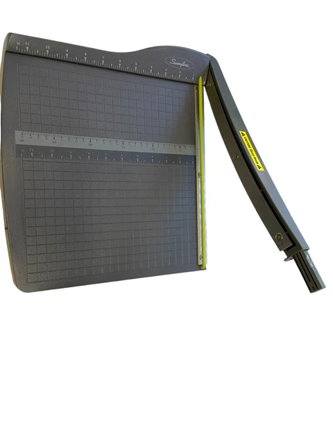 SWINGLINE PAPER TRIMMER Guillotine Paper Cutter 12" Cut Length 10 Sheet ...