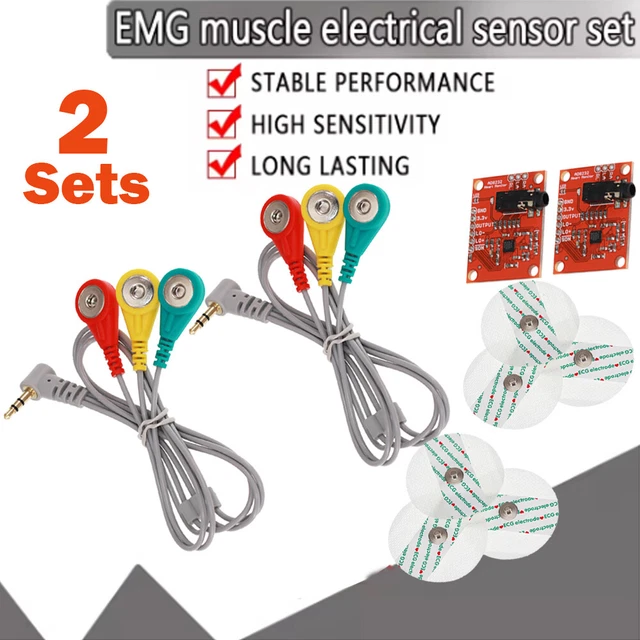 2 SETS MUSCLE Signal Sensor EMG Sensor for US $15.96 - PicClick