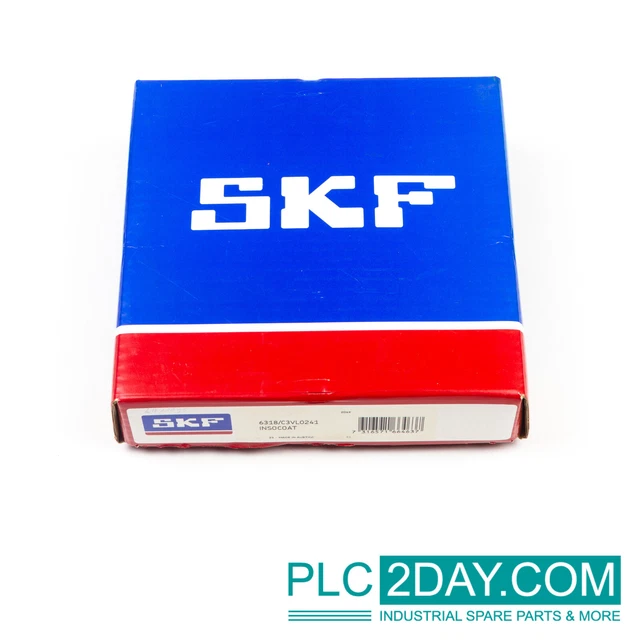 SKF 6318/C3VL0241 INSOCOAT, Deep Groove Ball Bearings - 90x190x43mm ...