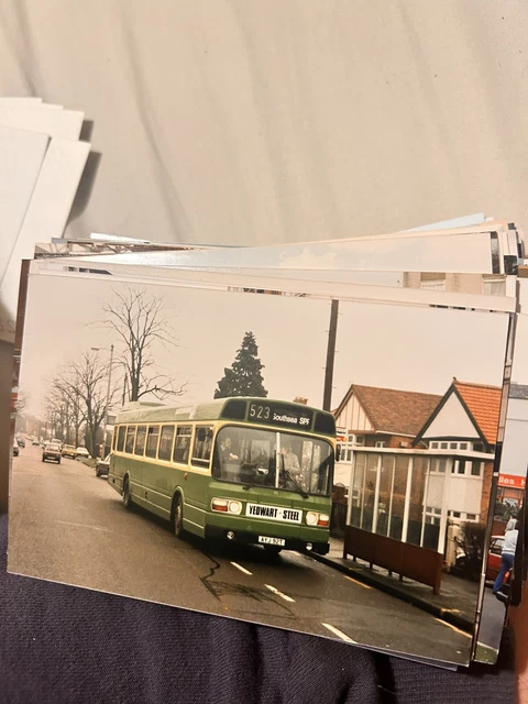BUS PHOTO SOUTHDOWN Leyland National AYJ 92T Pit Stop Advert Rear View ...
