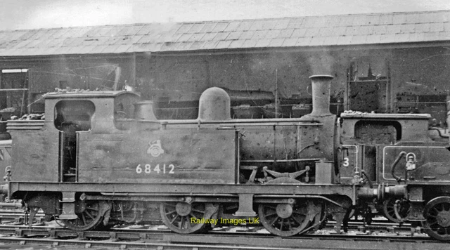 RAILWAY PHOTO - Ex-NER 0-6-0T at Stockton Shed 1954 c1954 £2.00 ...