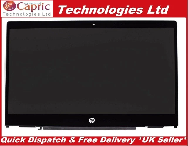 HP 14-CD0035NF 14M-CD 14" Touch Screen FHD LCD Assembly HP P/N L09386 ...