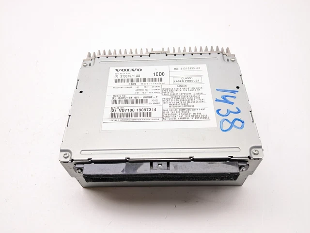 VOLVO XC60 RADIO Cd Player Stereo Head Unit 31337571Aa Mk1 2011 £19.99 ...