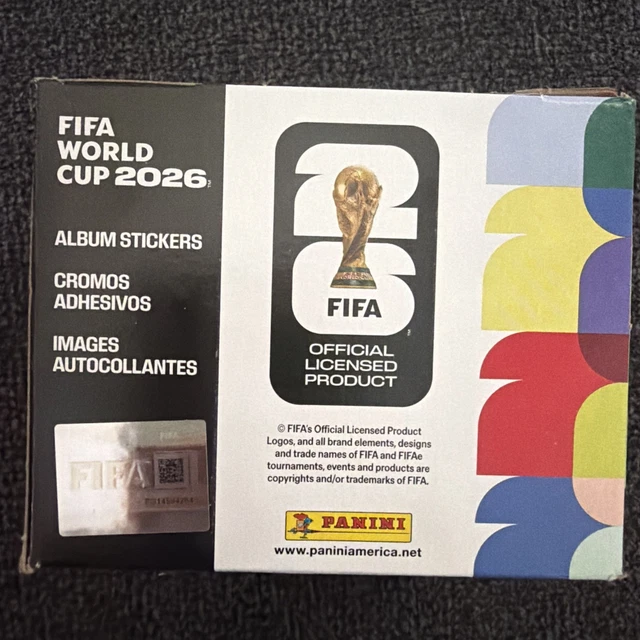 2026 PANINI FIFA World Cup Soccer Sticker Collection Sealed Box Costco ...