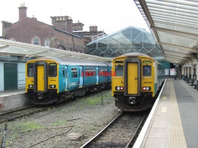 PHOTO CLASS 150 150281 & 150283 At Chester 19/07/14 £1.60 - PicClick UK