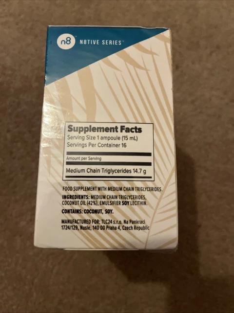 PRUVIT MCT 1:4:3 Virgin Coconut Enriched MCT Oil. 16x 15ml. Exp 01/2026 ...