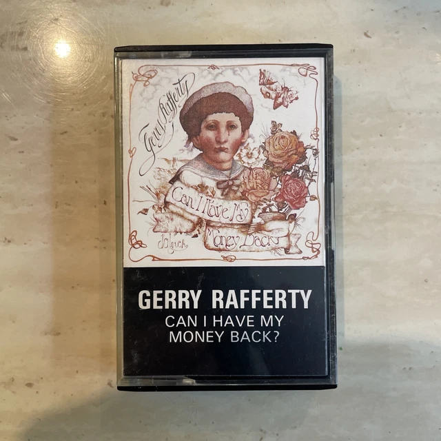 GERRY RAFFERTY : Can I Have My Money Back - Very *RARE* cassette tape ...