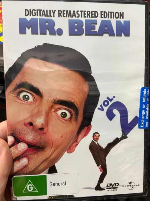 Mr Bean Volume 2 Newsealed Region 4 Dvd Rowan Atkinson Comedy Tv Series £510 Picclick Uk