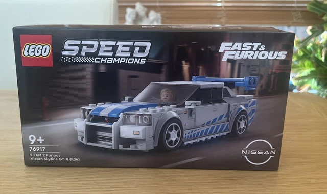 LEGO SKYLINE GT-R R34 Fast & Furious Speed Champions 76917 £32.98 ...