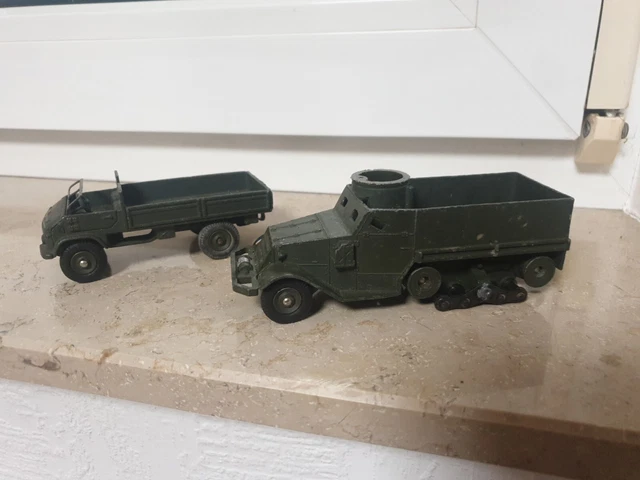 DINKY TOYS 821 Mercedes Unimog+822 Half Track Meccano France EUR 25,00 ...
