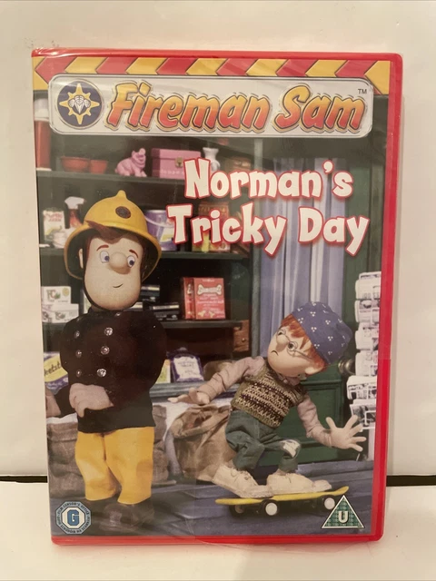 FIREMAN SAM NORMANS Tricky Day (2007) Fireman Sam (DVD R2) New Sealed ...
