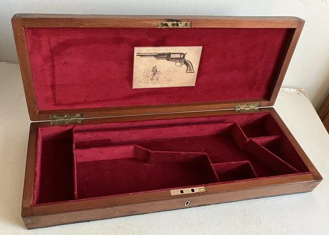 ANTIQUE CASE TAKES A Colt Walker Percussion Revolver Gun. £175.00 ...