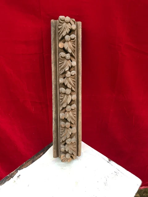 ANCIENT RARE ANTIQUE Wall Border Design Wooden Panel Architecture ...