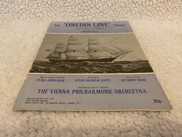 SPARTITI. THE ONEDIN Line Theme Di Anthony Isaac EUR 15,74 - PicClick IT