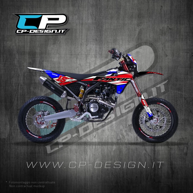 KIT GRAFICHE PER - Fantic 50 125 -2017 2018 2019 2020 2021 Grid Sticker ...