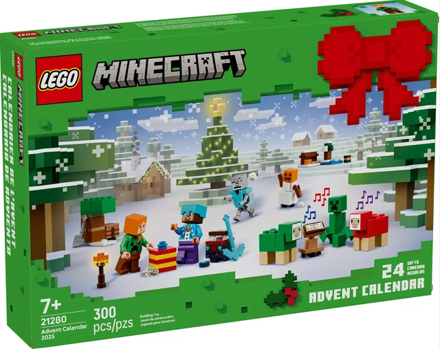 LEGO MINECRAFT 2025 Advent Calendar 21280 Brand New £47.50 - PicClick UK
