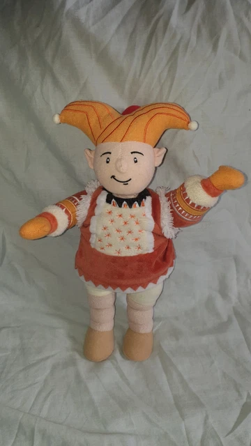 SANTAS SPECIAL HELPER Jester In Traditional Christmas Costume Plush ...