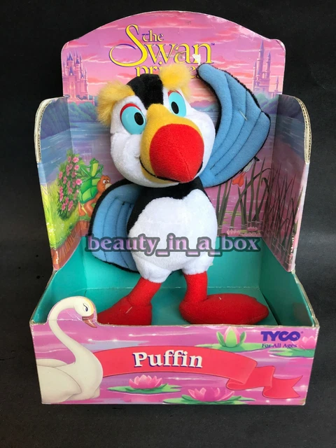 PUFFIN PLUSH BIRD The Swan Princess Odette Friend Tyco Swan Lake NRFB ...