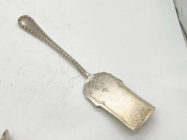 ANTIQUE ART DECO Silver Plated Pie / Cake Slice Serving Spoon £22.99 ...