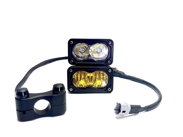 KIT COMBO DOUBLE phare spot/inondation led pod Sur Ron Segway Talaria ...