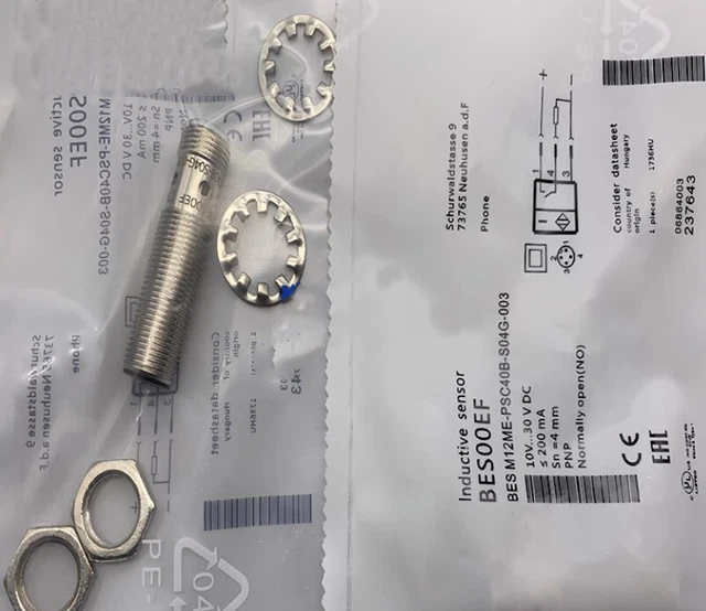 1 PIEZA NUEVO Sensor de Interruptor de Proximidad Balluff BES M12ME ...